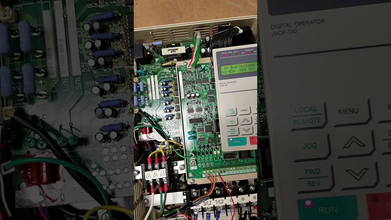 TEST RUN - MagneTek Elevator Drive - CIMR-R5U4030