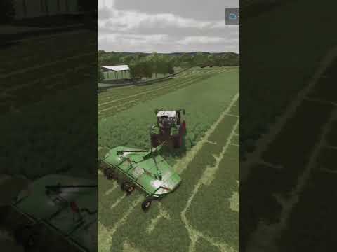Mowing in Calmsden Farming Simulator 22 #shorts