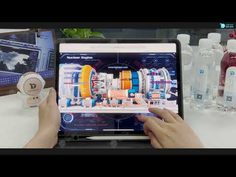 The Digital Twin of Nuclear Engine | 3D Engine Disassembly and Assembly | Free SDK Trial