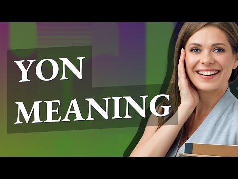 Yon | meaning of Yon