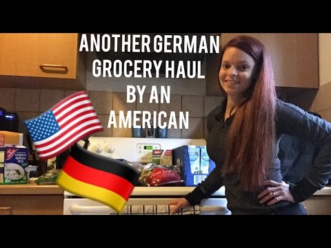 ANOTHER CHEAP GERMAN GROCERY HAUL BY AN AMERICAN! (NETTO AND EDEKA GERMAN GROCERY STORES)