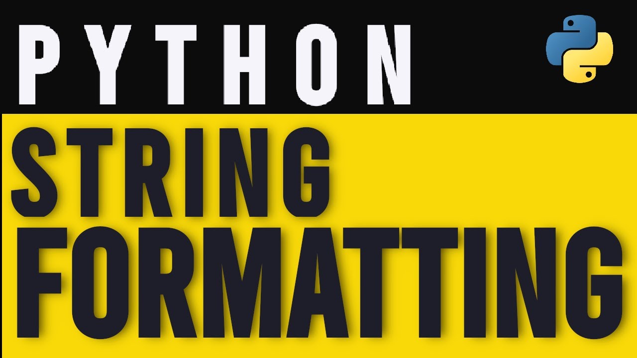 How To Format Strings In Python to look Professional