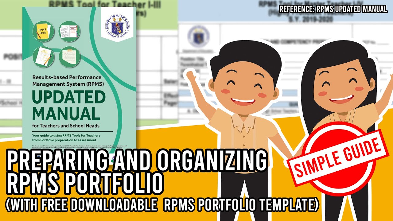 Preparing and Organizing RPMS Portfolio-Simple Guide (With Free Downloadable RPMS Portfolio Template