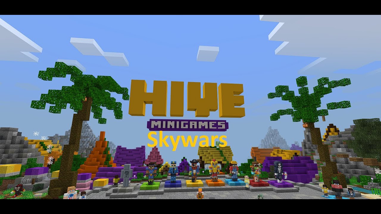 Minecraft Skywars in the Hive (Part 1)