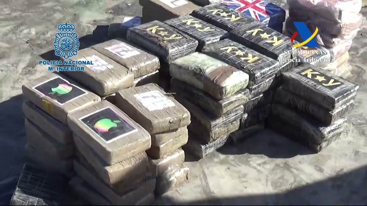 Incautados 561 kilos de cocaína ocultos en contenedores de chatarra procedentes de Panamá