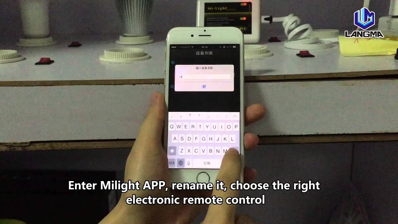 RGBW WiFi smart LED light, 2.4G RF remote phone app control RGB LED lamps