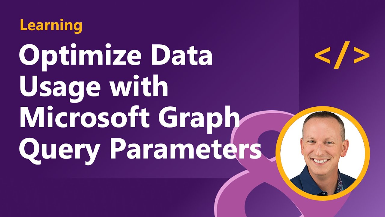 Optimize data usage when using Microsoft Graph with query parameters