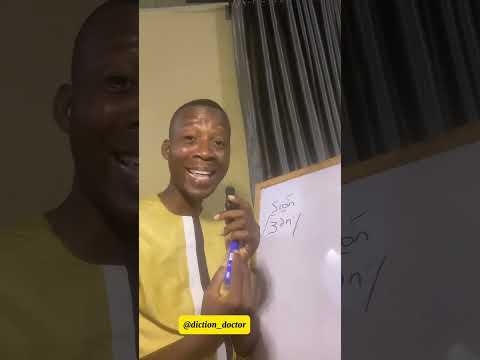 How to pronounce- right words ending in โ Sion โ