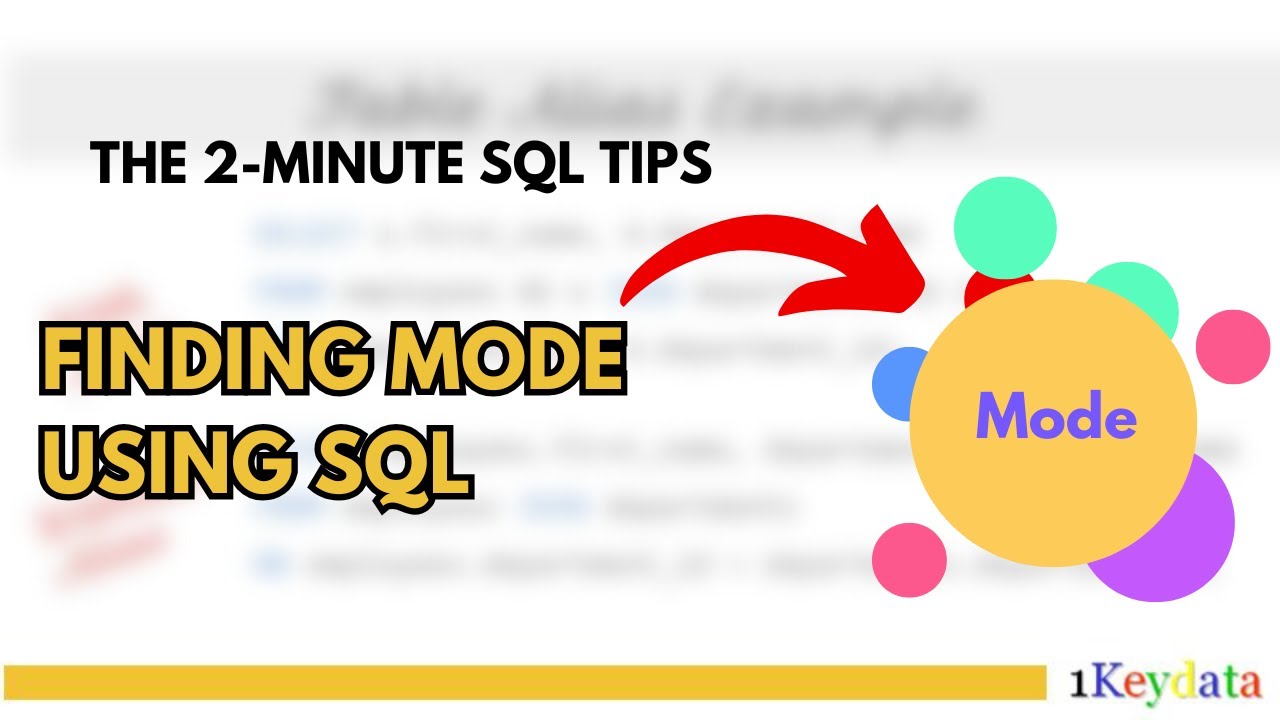 2-Minute SQL Tips: Finding Mode Using SQL
