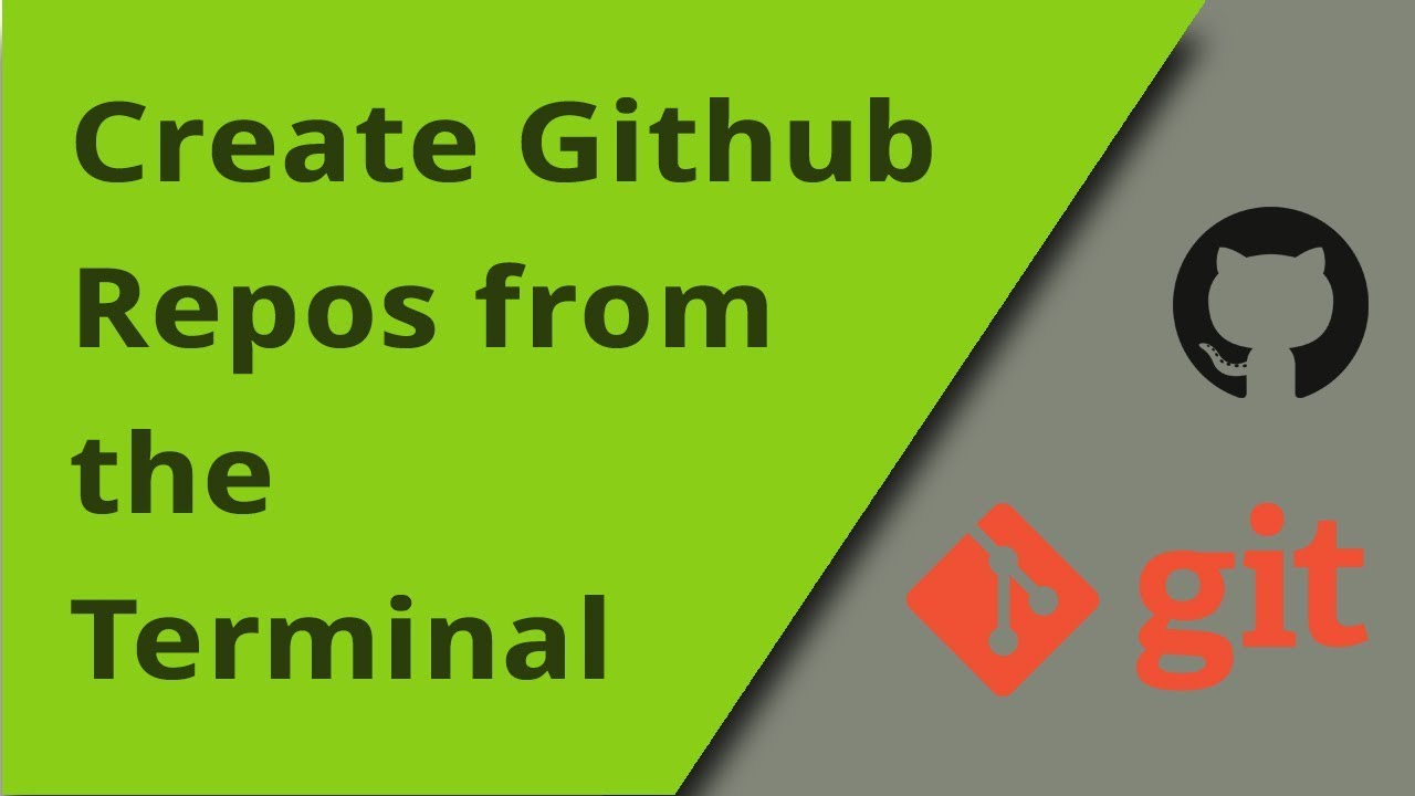 Create GitHub Repos from the Command Line