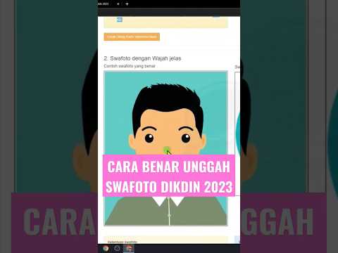 Cara Benar Unggah Swafoto cpns 2023✅