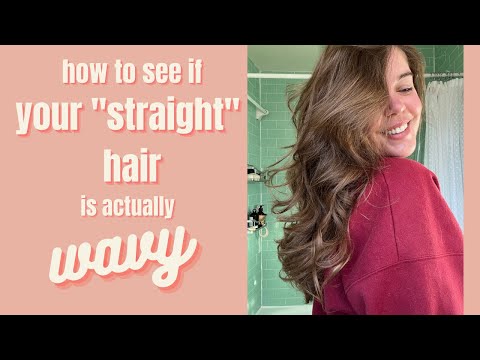 How To Tell If Your “Straight” Hair is Actually Wavy WITHOUT Products