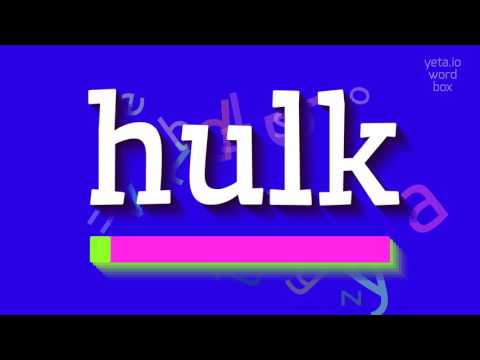 How to say "hulk"! (High Quality Voices)