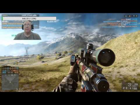 Cracked Grandpa Gaming plays Battlefield