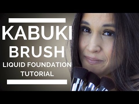Kabuki Brush How To Use | Liquid Foundation | Tutorial | Simply Essentials