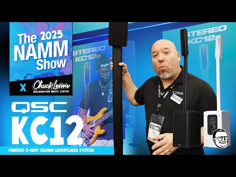 NAMM 2025 | New QSC KSC 12 Powered 3-Way Column Loudspeaker System