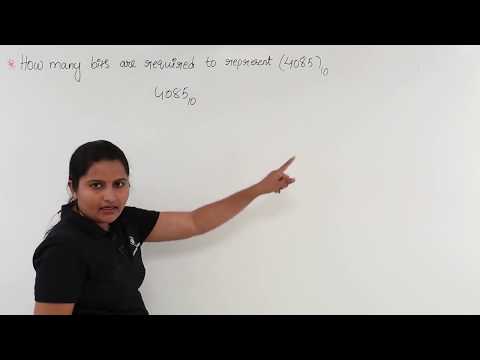 Required bits to Represent a Number - Part B