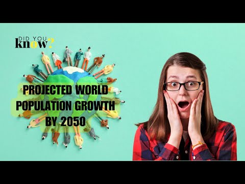 The Population Explosion: Projected World Population Growth by 2050