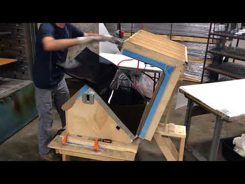 Drape forming Polycarbonate at Bo-Mer