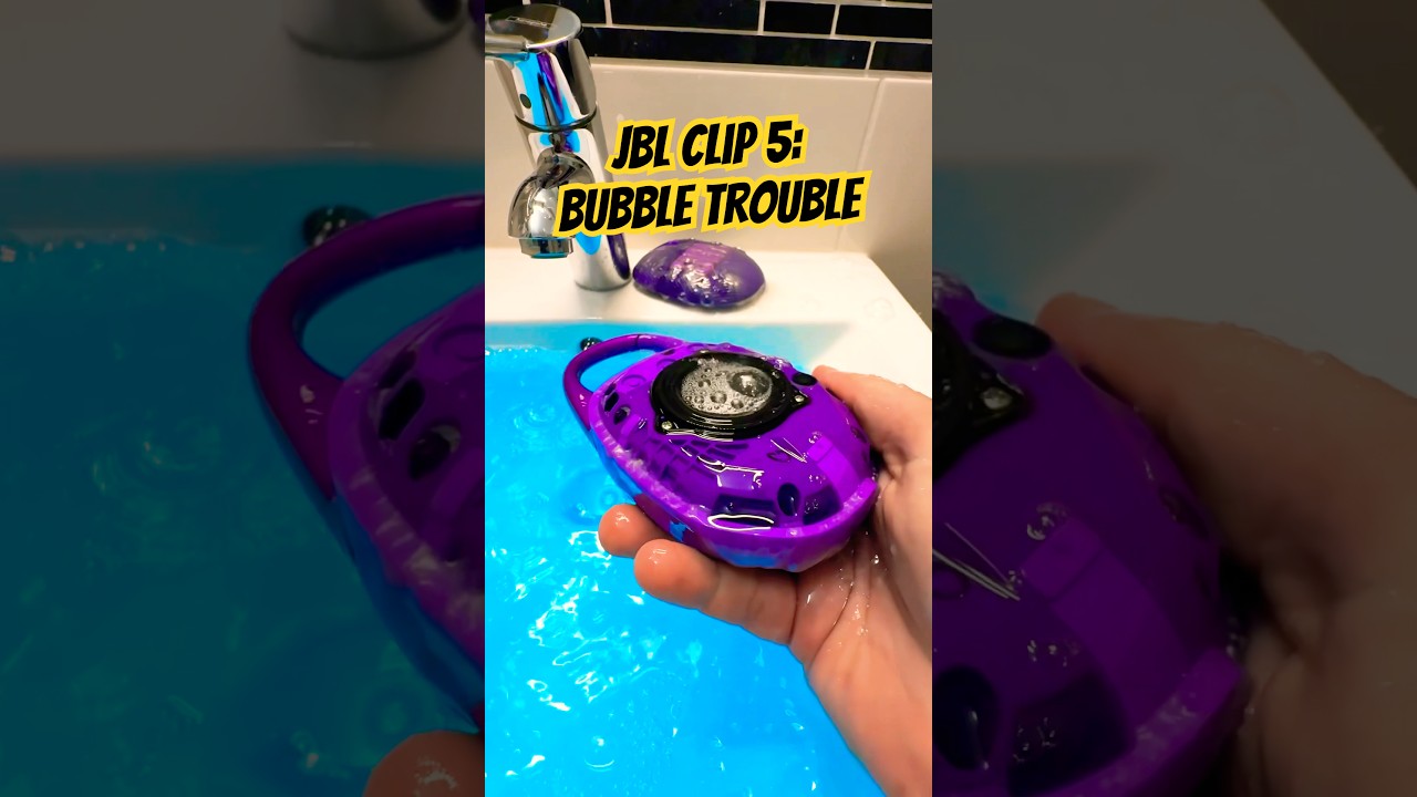 JBL Clip 5: Foam Frenzy 🫧