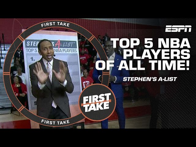 "I'd get on my knees & cry" - Stephen A. Smith gives comical reaction ...