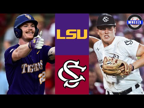 #1 LSU vs South Carolina (G2) | 2025 College Baseball Highlights
