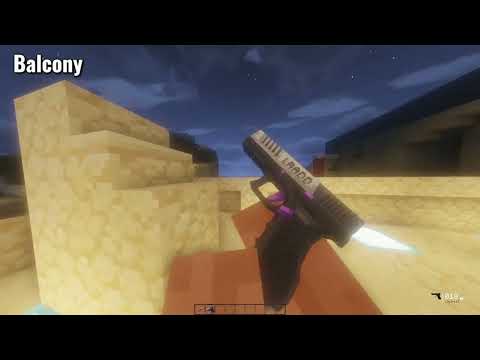 Обзор первой карты Sands | Server Minecraft: Dynamic ShootingS | Patch V4.3
