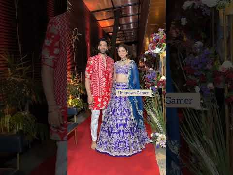 Malvika Raaj and Pranav Bagga for Ring Ceremony