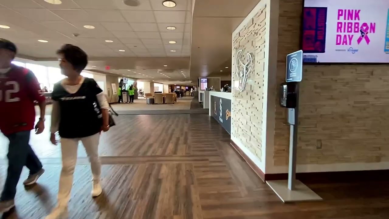 Houston Texans East Club Full Walk Through - NRG Stadium