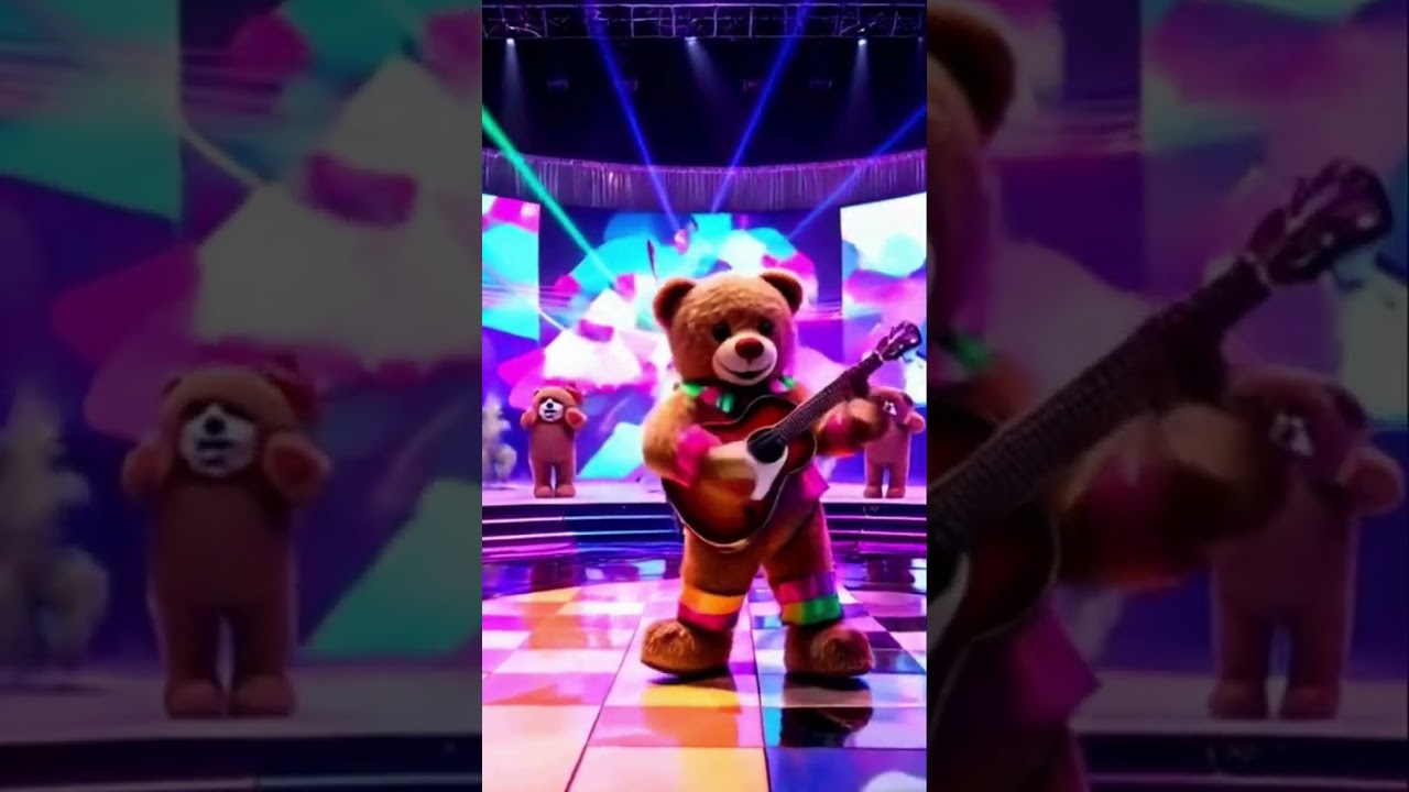 Bear Costume Dance Party: The Wildest Intro You'll Ever See!