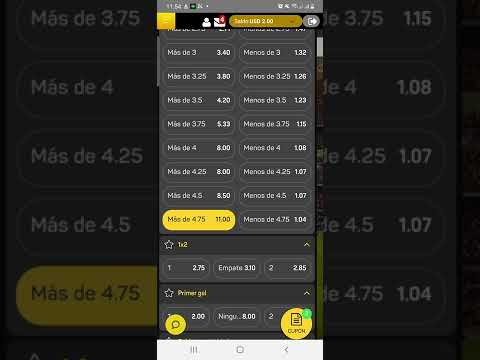 ECUABET, EL SIGNIFICADO DE LOS GOLES EN APUESTAS!!!! 0.25 0.50 0.75 ETC...