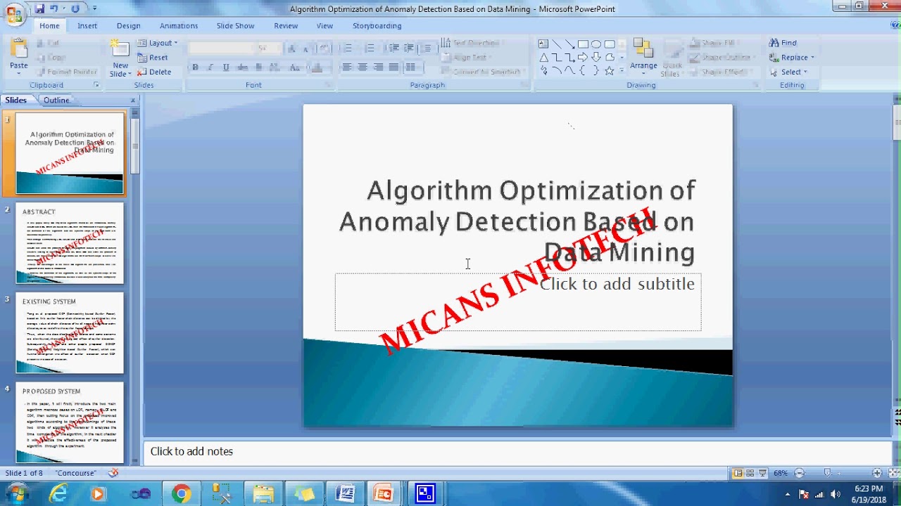Algorithm Optimization of Anomaly Detection Based on Data Mining