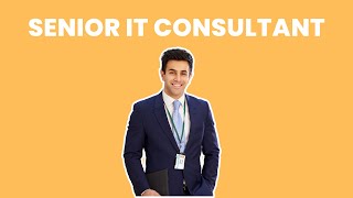 What is the role of a Senior IT Consultant