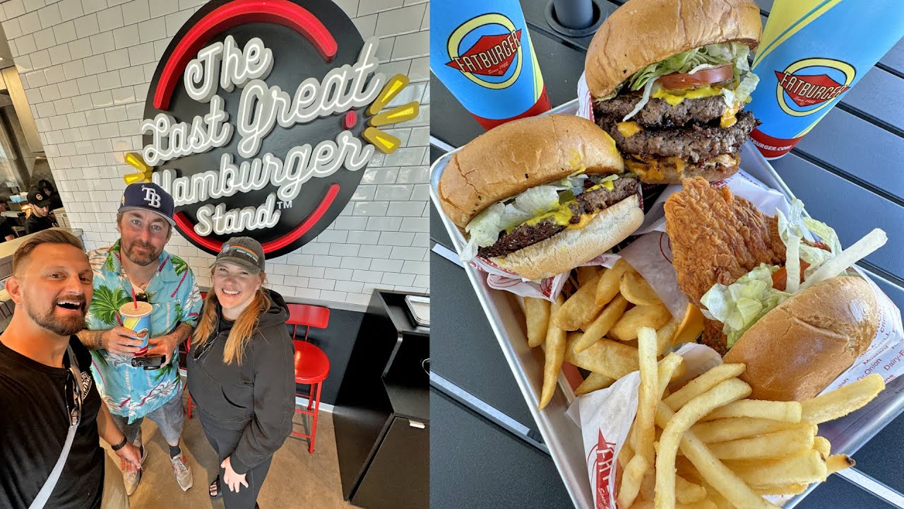 MyDisneyFix | NEW Orlando Restaurant Opens! Trying The Iconic Fatburger ...