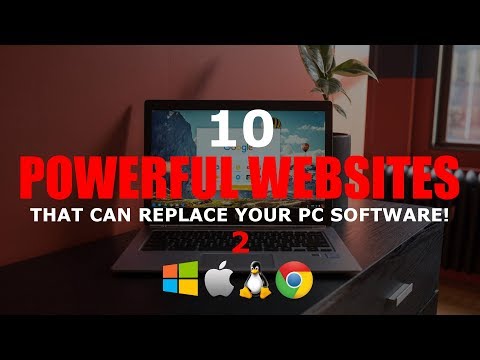 10 Powerful Websites That Can Replace Your PC Software! 2