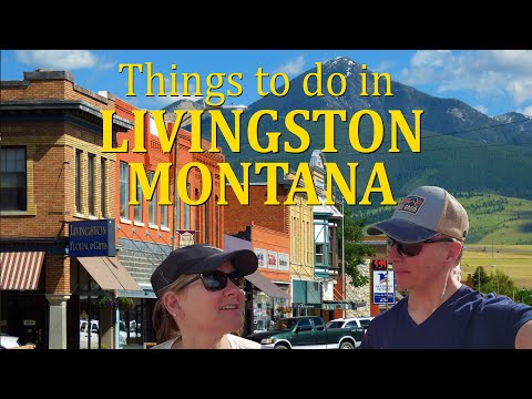 Exploring Landmarks, Marts, Restaurants, Art Scene, Bars & more in Livingston, MT! #yellowstone