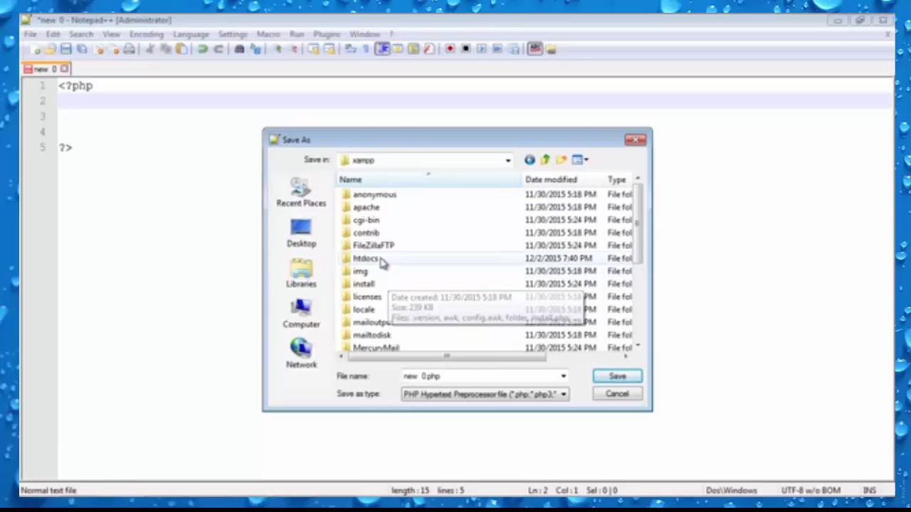 PHP Tutorial for Beginners  First script 3