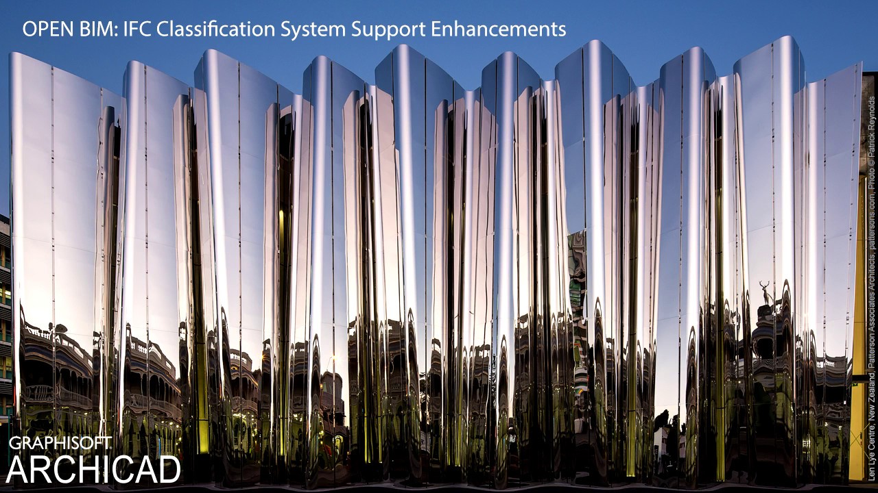 IFC Classification System Support Enhancements