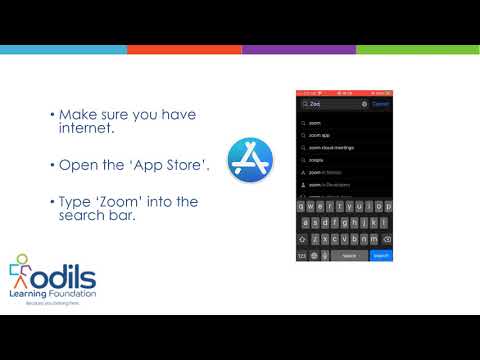 English Download Zoom iPhone