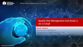 Quality Risk Management and Annex 1