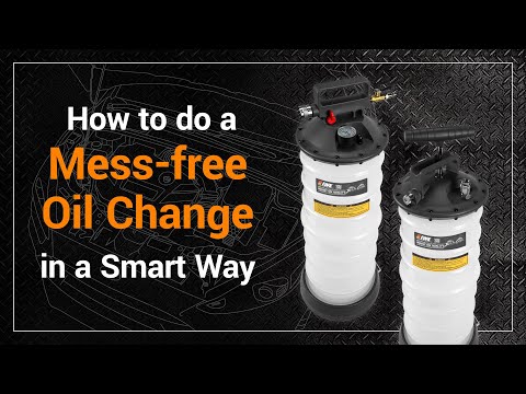 How to do a Mess-free Oil Change in a Smart Way?│EB0254, EB0281│EWKtool