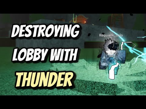 I DESTROYED A LOBBY WITH THUNDER BREATHING IN ROGUE DEMON...