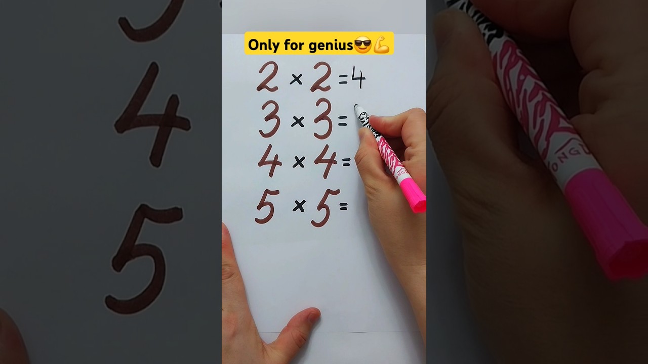 Only genius can solve this task 😎💪 #maths #shorts #canyousolve