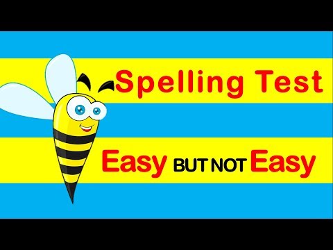 Can You Win Pass The Spelling Bee Test? || Spelling Bee Test Online