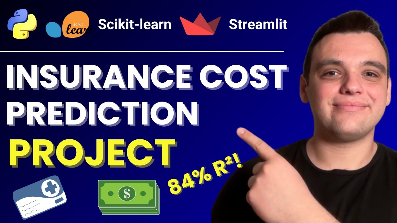 Predicting Health Insurance Costs Using Machine Learning | Full Python Data Science Project (84% R²)