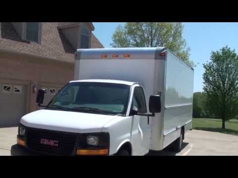 HD VIDEO 2008 GMC SAVANA G3500 16 FT BOX VAN FOR SALE SEE WWW.SUNSETMILAN.COM