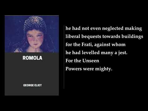 Romola (1/2) ???? By George Eliot. FULL Audiobook