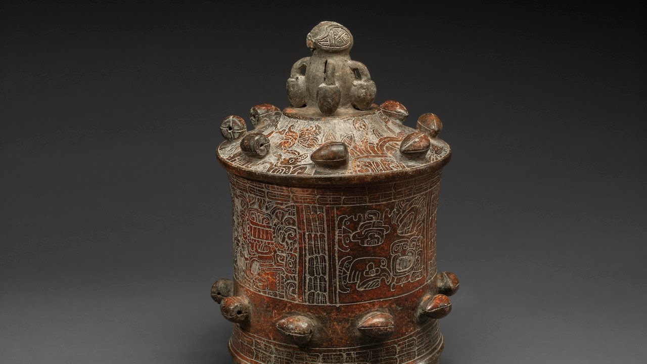 Mayan Chocolate Pot (Spanish) | The Walters Art Museum