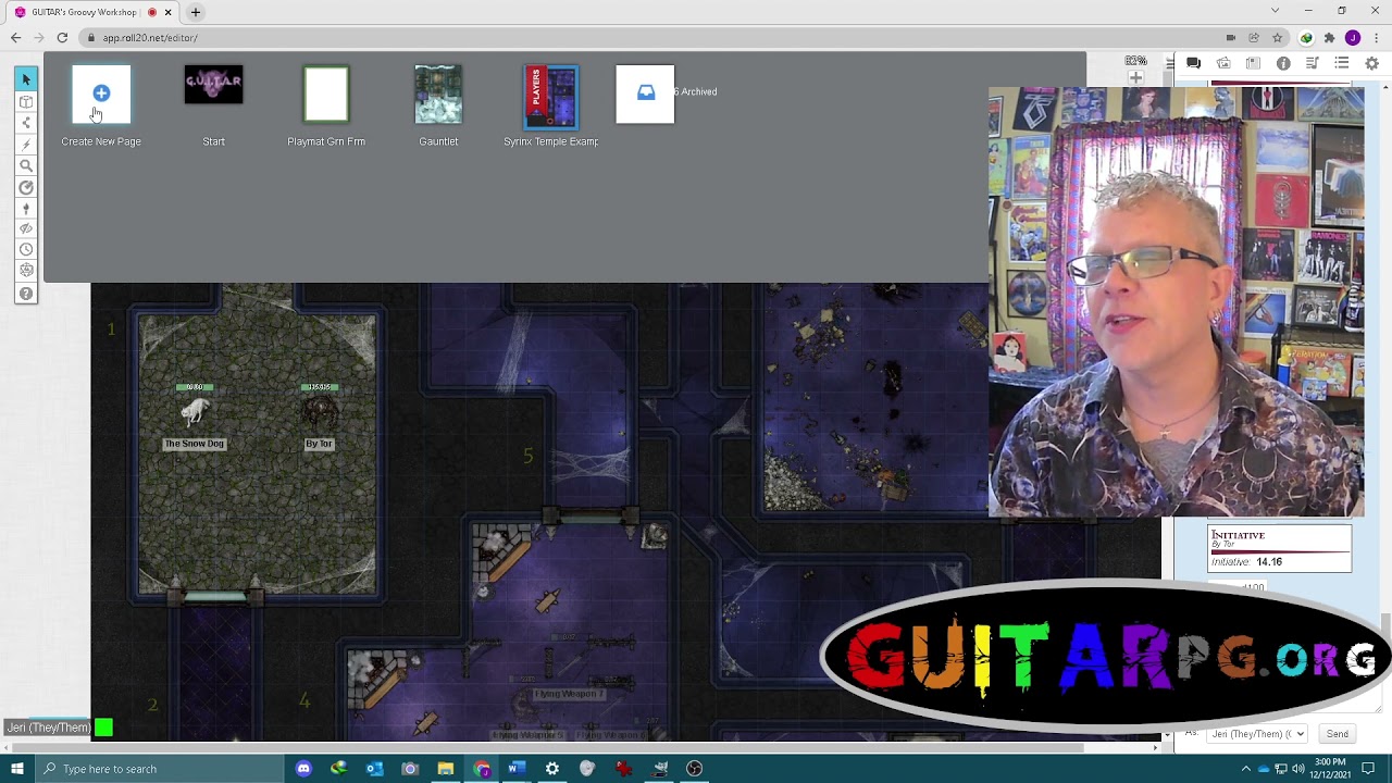 Roll20 Guide Part 2 Page Settings A