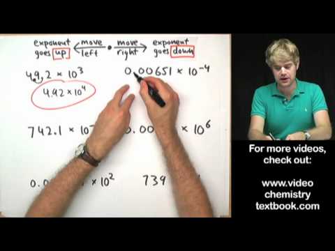 Fixing Incorrect Scientific Notation